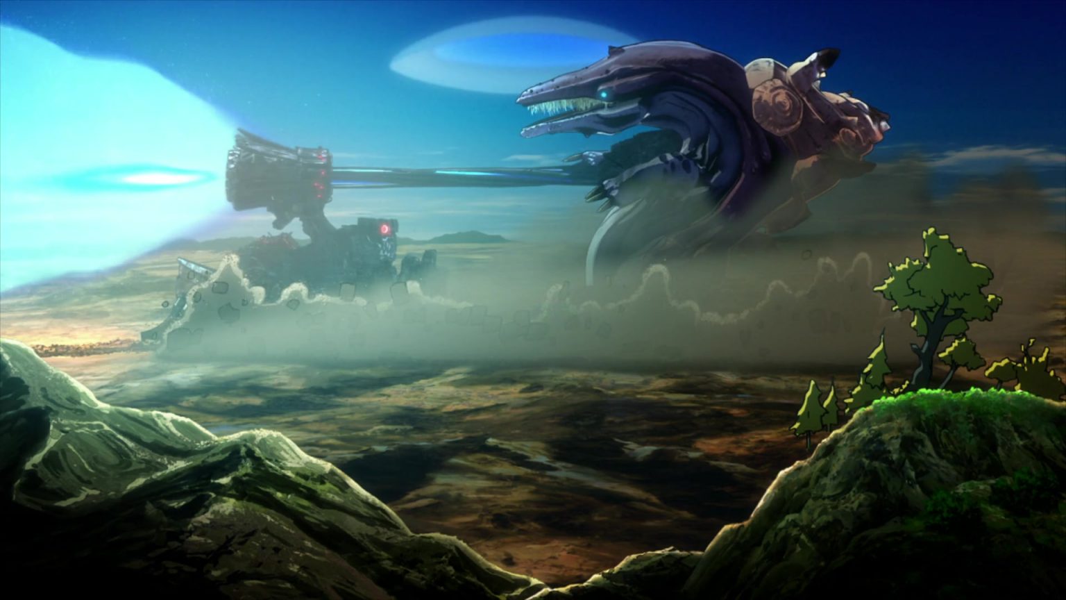 Deca-Dence episode 1 - 5 anime review - Bateszi Anime Blog